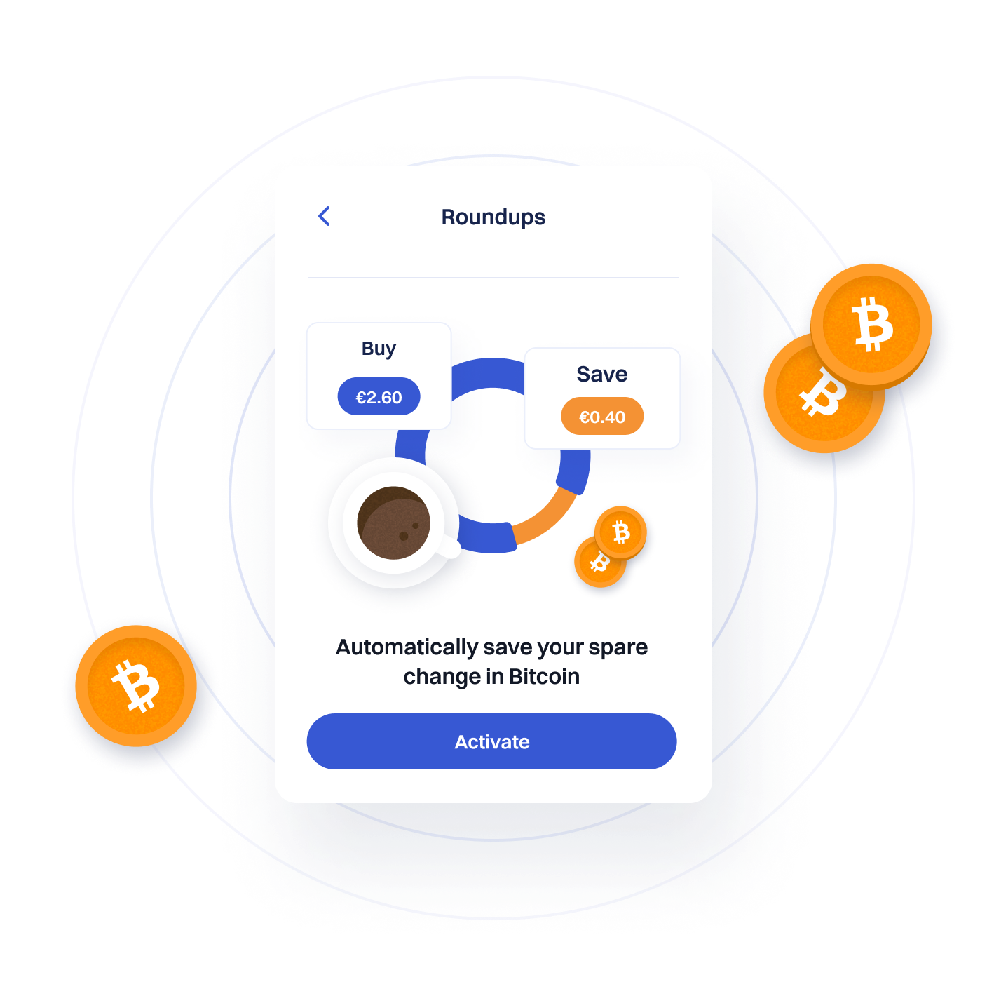 Automatic roundups: the easiest way to save - Bitstack