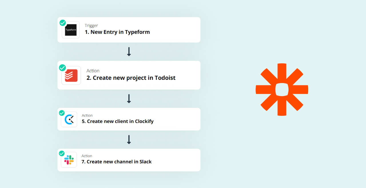 Create an onboarding process with Zapier | Janosch's Workspace