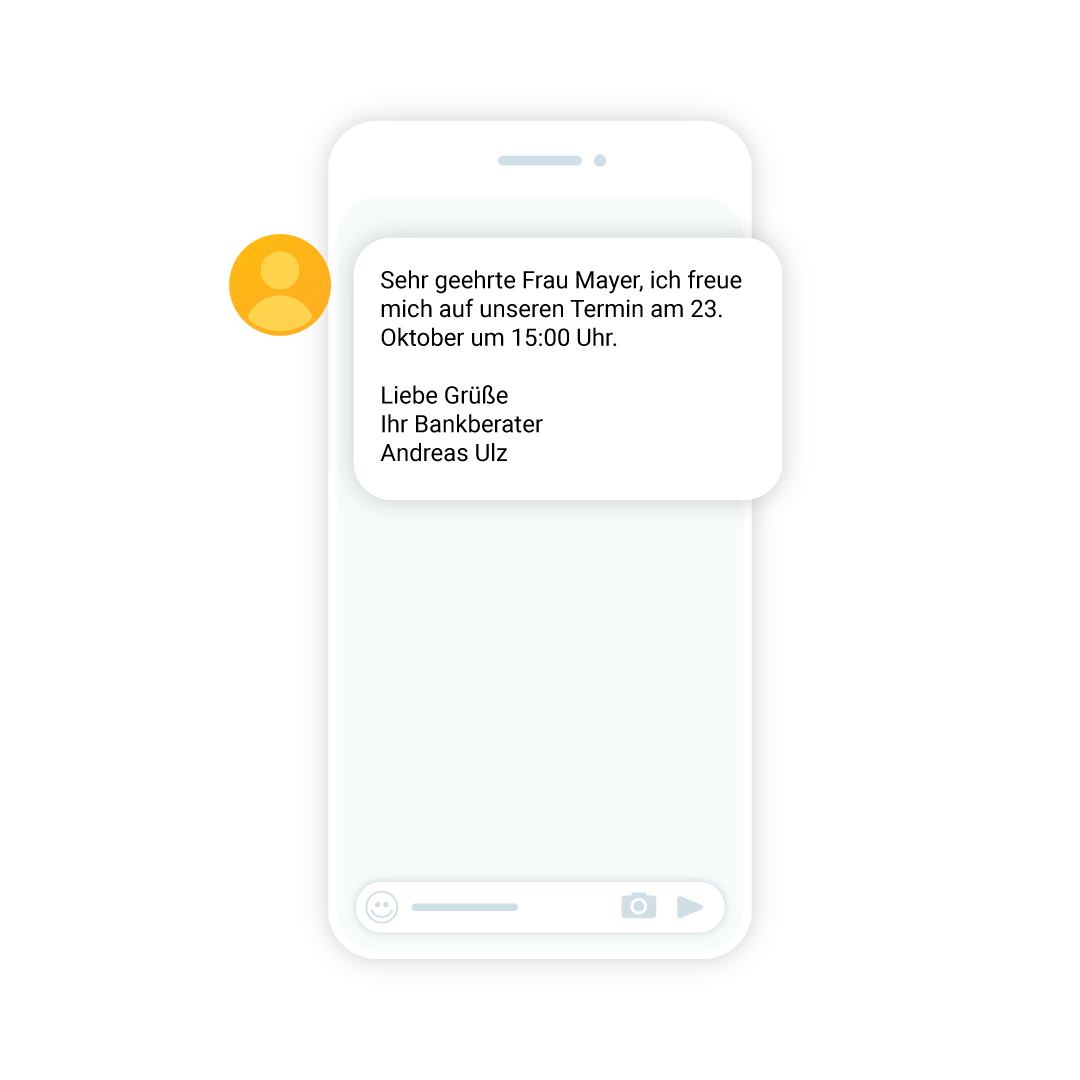 Terminerinnerung per SMS | LINK Mobility