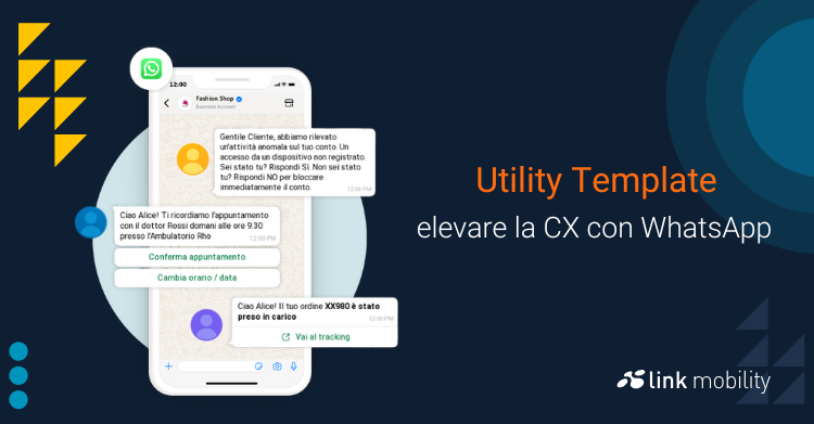 WhatsApp Template per Utility: Best Practice per le aziende - LINK Mobility