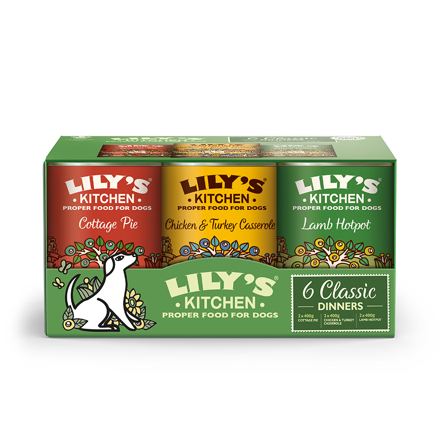 Lily's Kitchen Classics Multipack 6x 400g | Jollyes