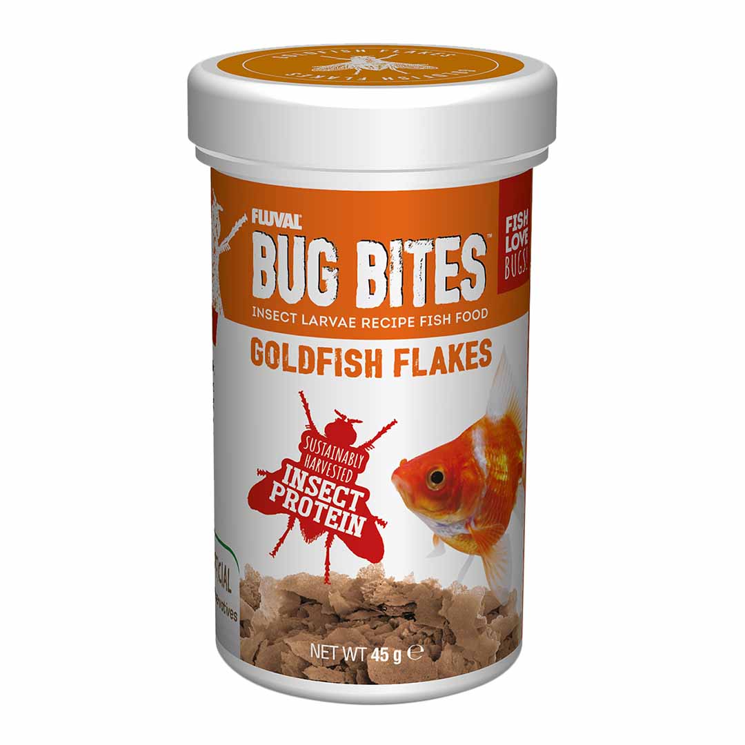 Fluval | Bug Bites Goldfish Flakes | 45 g