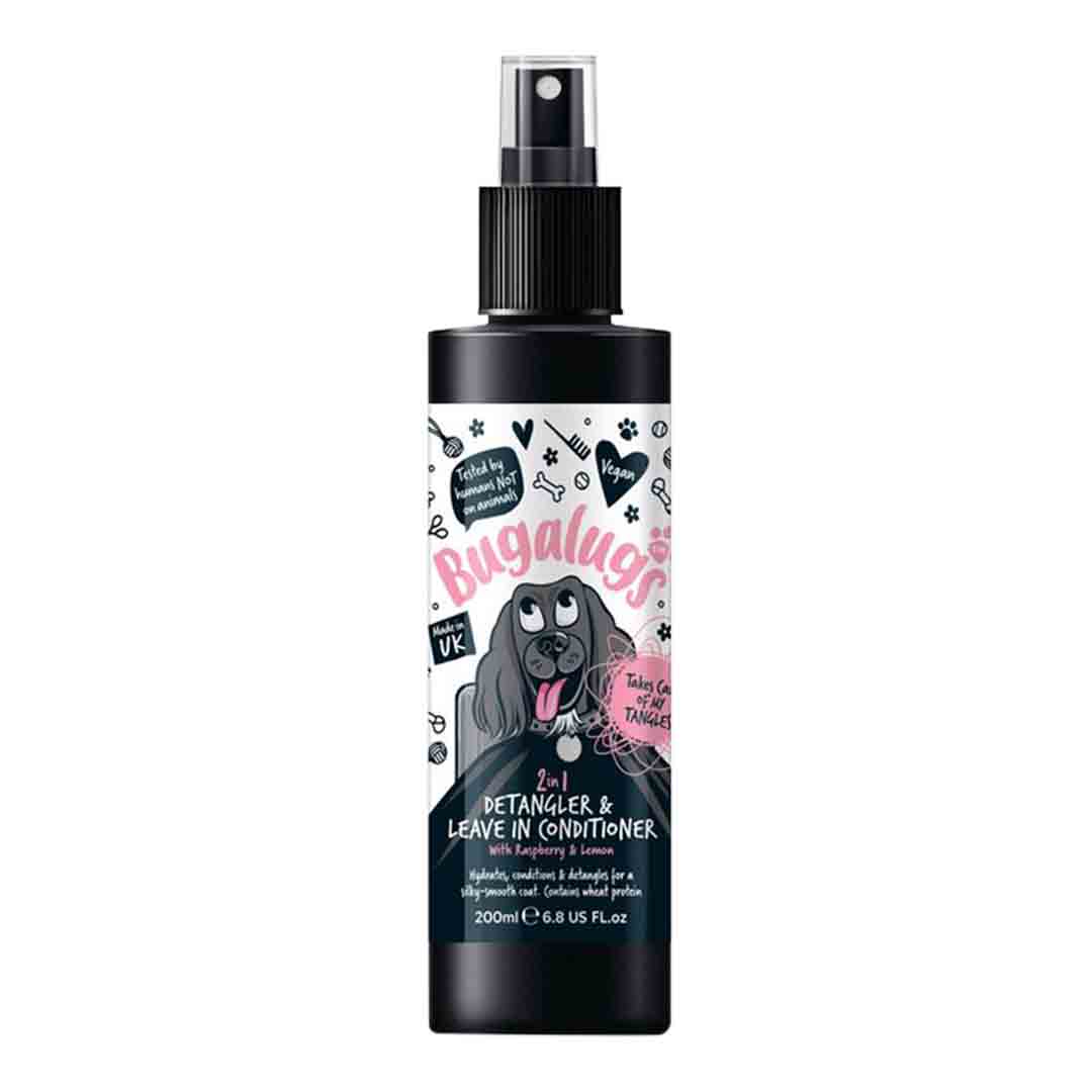 Bugalugs Dog Coat Detangler Raspberry & Lemon | 150 ml