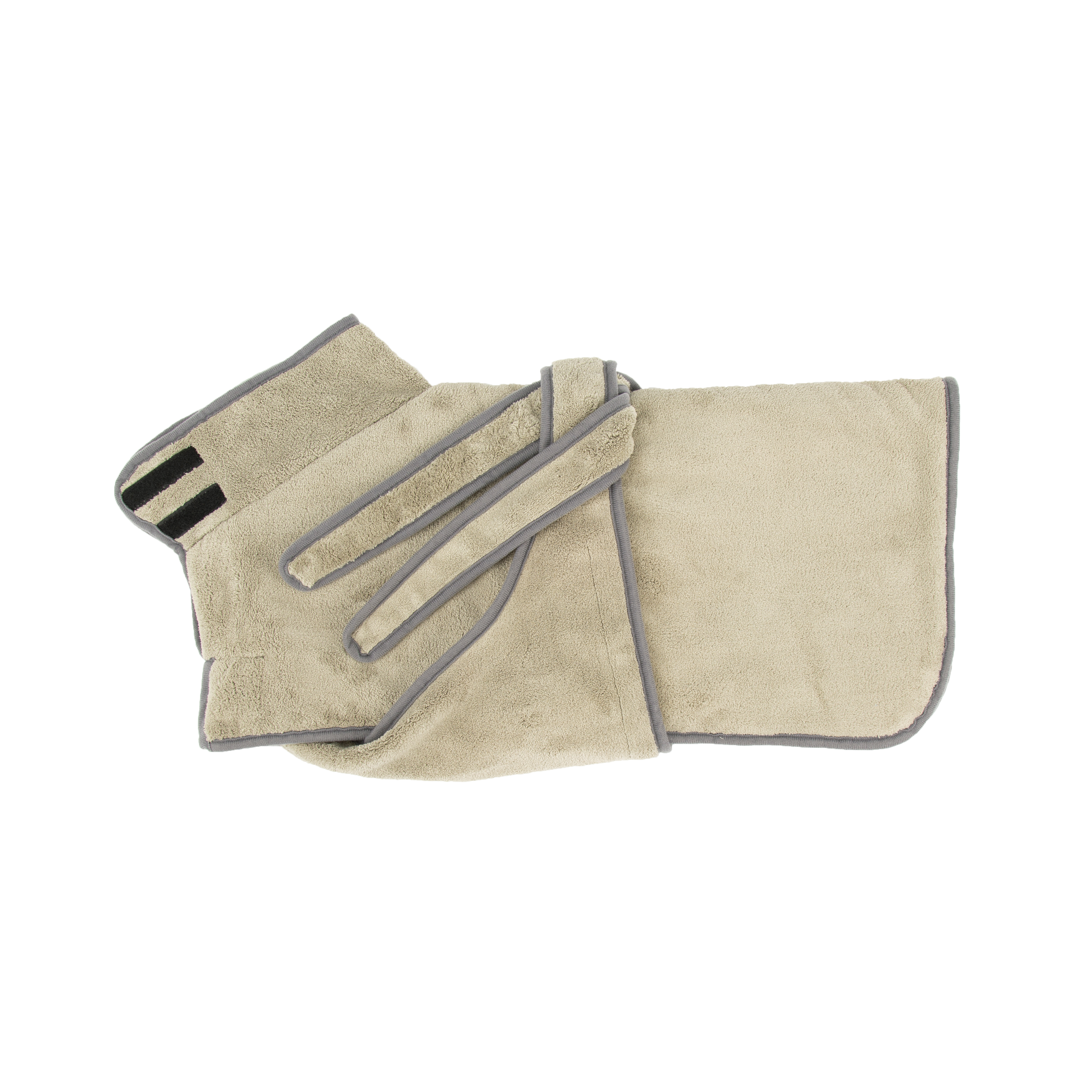 Scruffs Expedition Deluxe Dog Drying Robe Khaki Medium | Jollyes