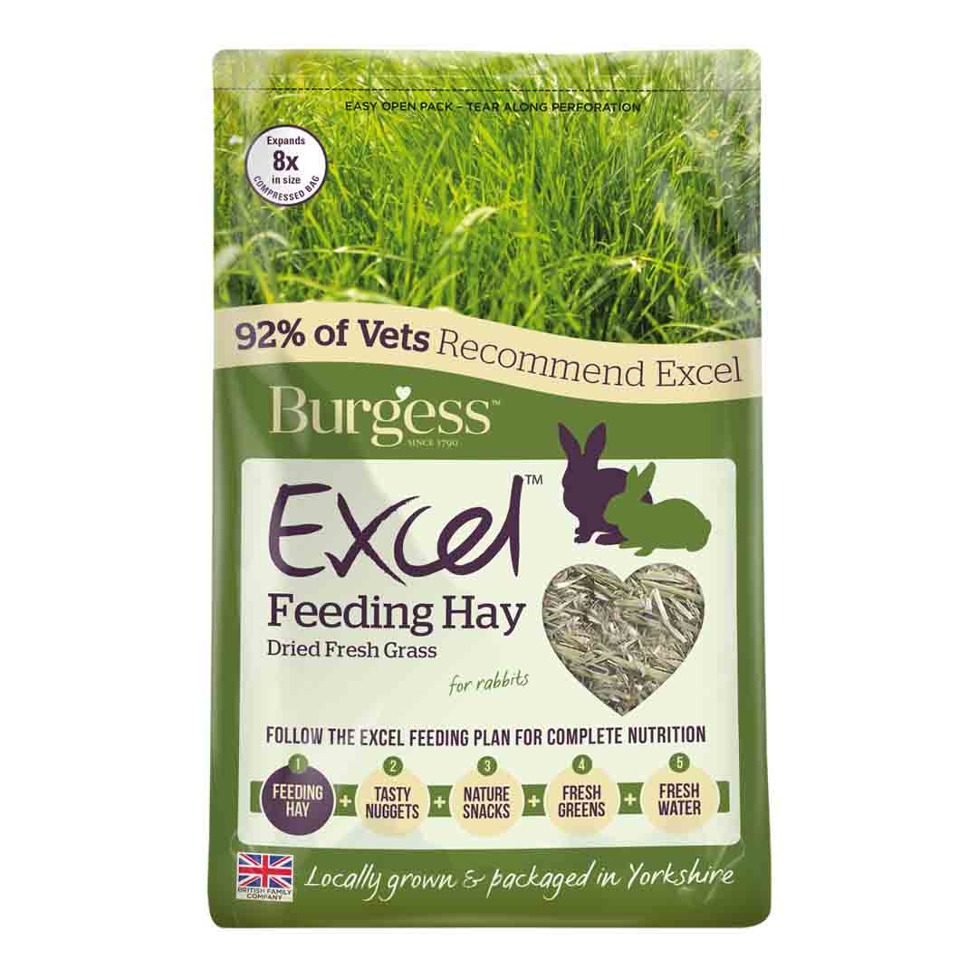 Excel Forage 1kg | Rabbit Food & Treats