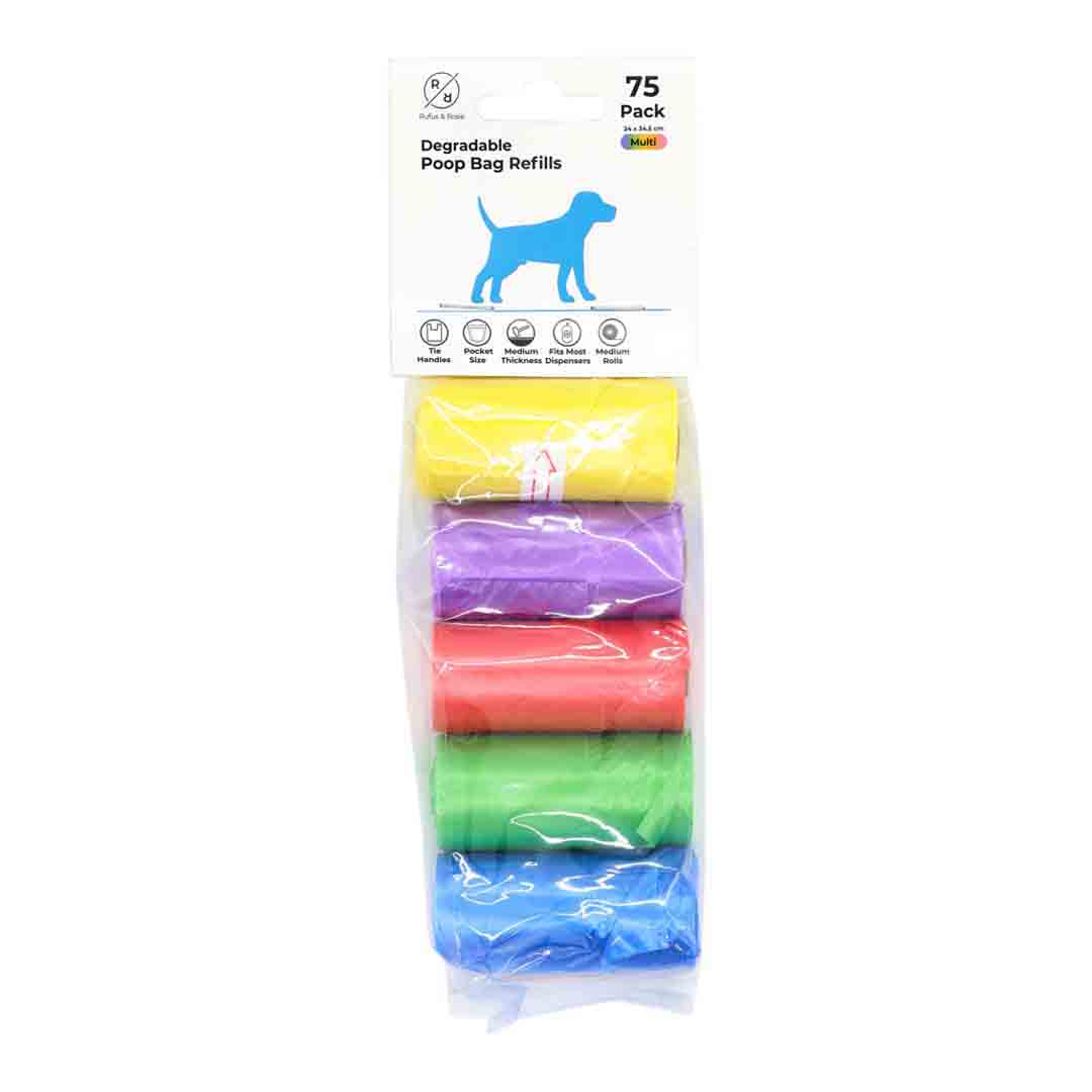 R&R Multi Poop Bag Refills | Dog Poo Bags