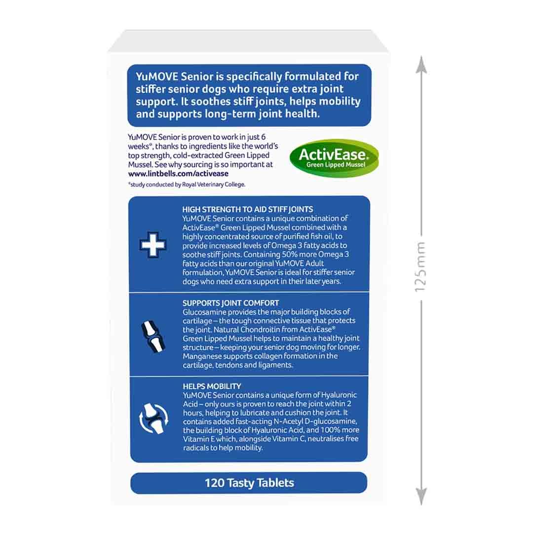 YuMOVE | Joint Supplement Dog Tablets | 120 tablets