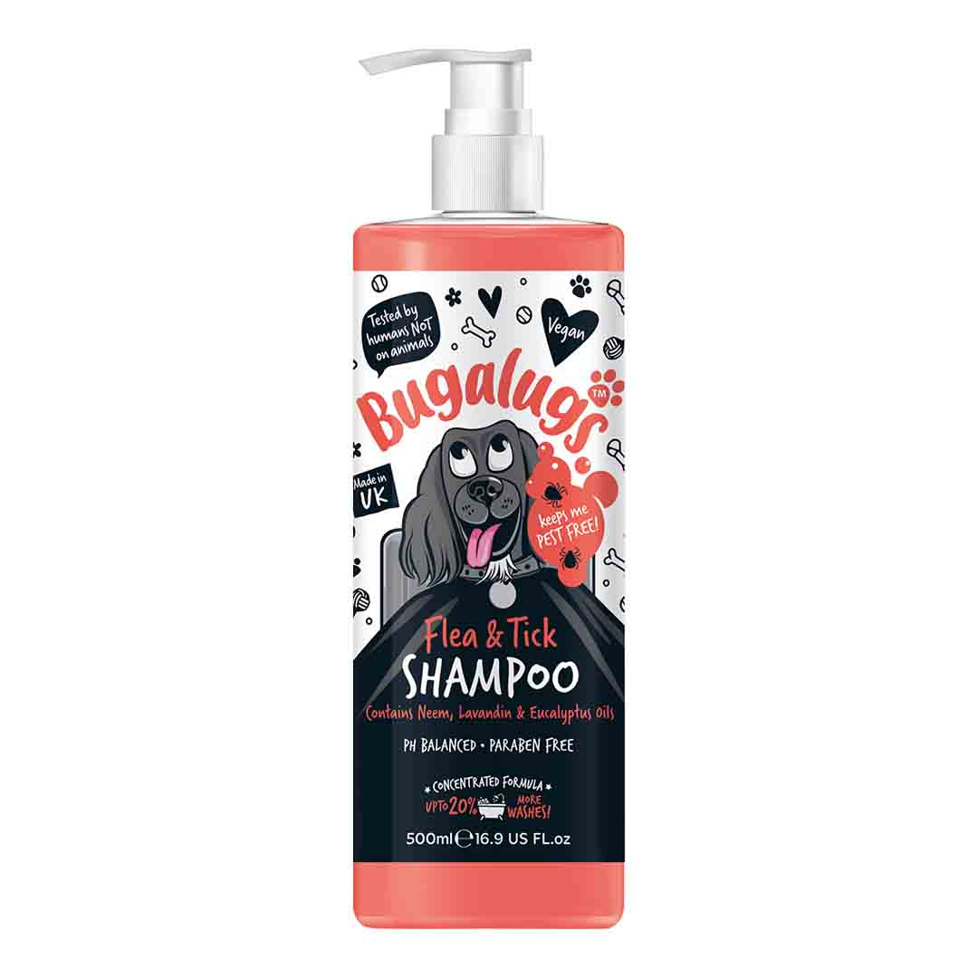Bugalugs Dog Shampoo Flea & Tick 500 ml | Jollyes