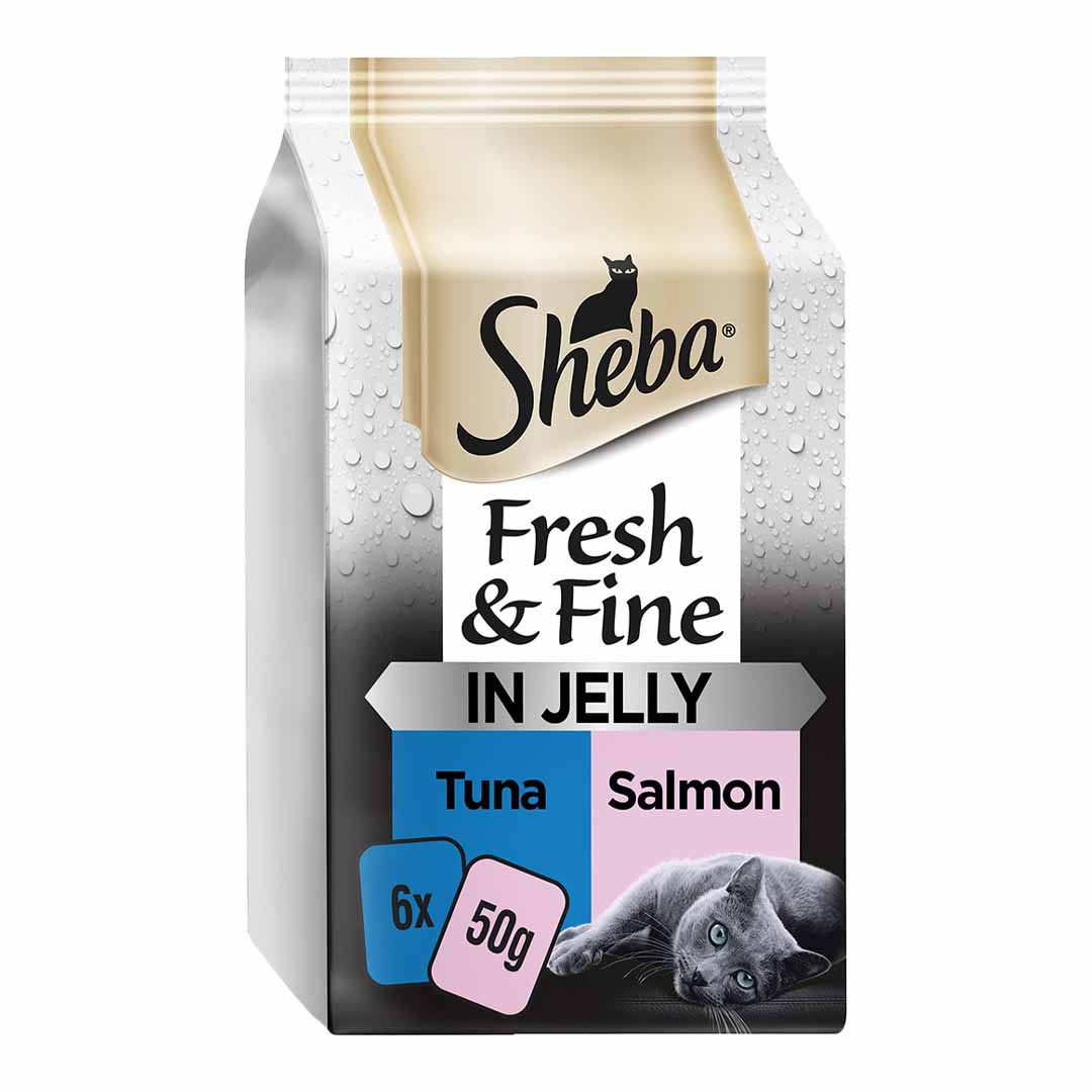 SHEBA Fresh & Fine Cat Food | Jollyes