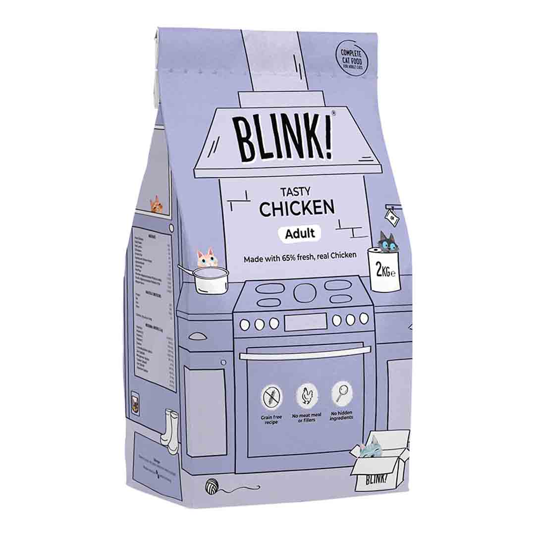 Blink Dry Cat Food Chicken 2kg | Jollyes