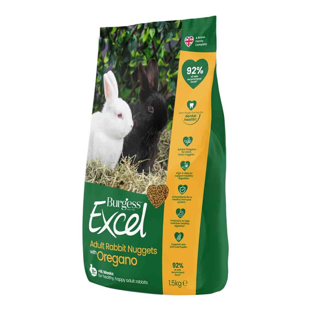 Burgess Excel Rabbit Adult with Oregano | Small Animal Food