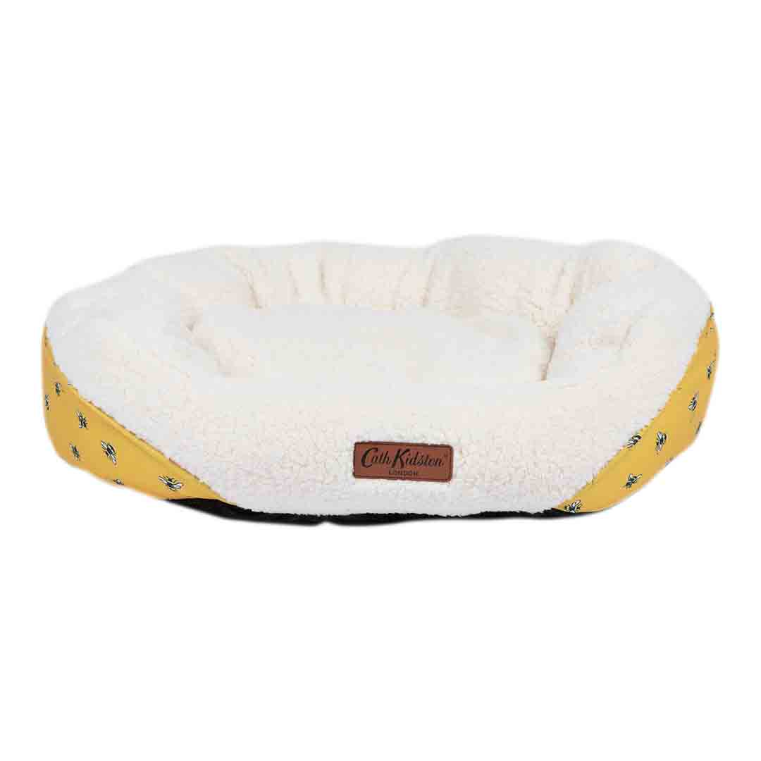 Cath Kidston Bees Cosy Dog Bed S/M | Jollyes