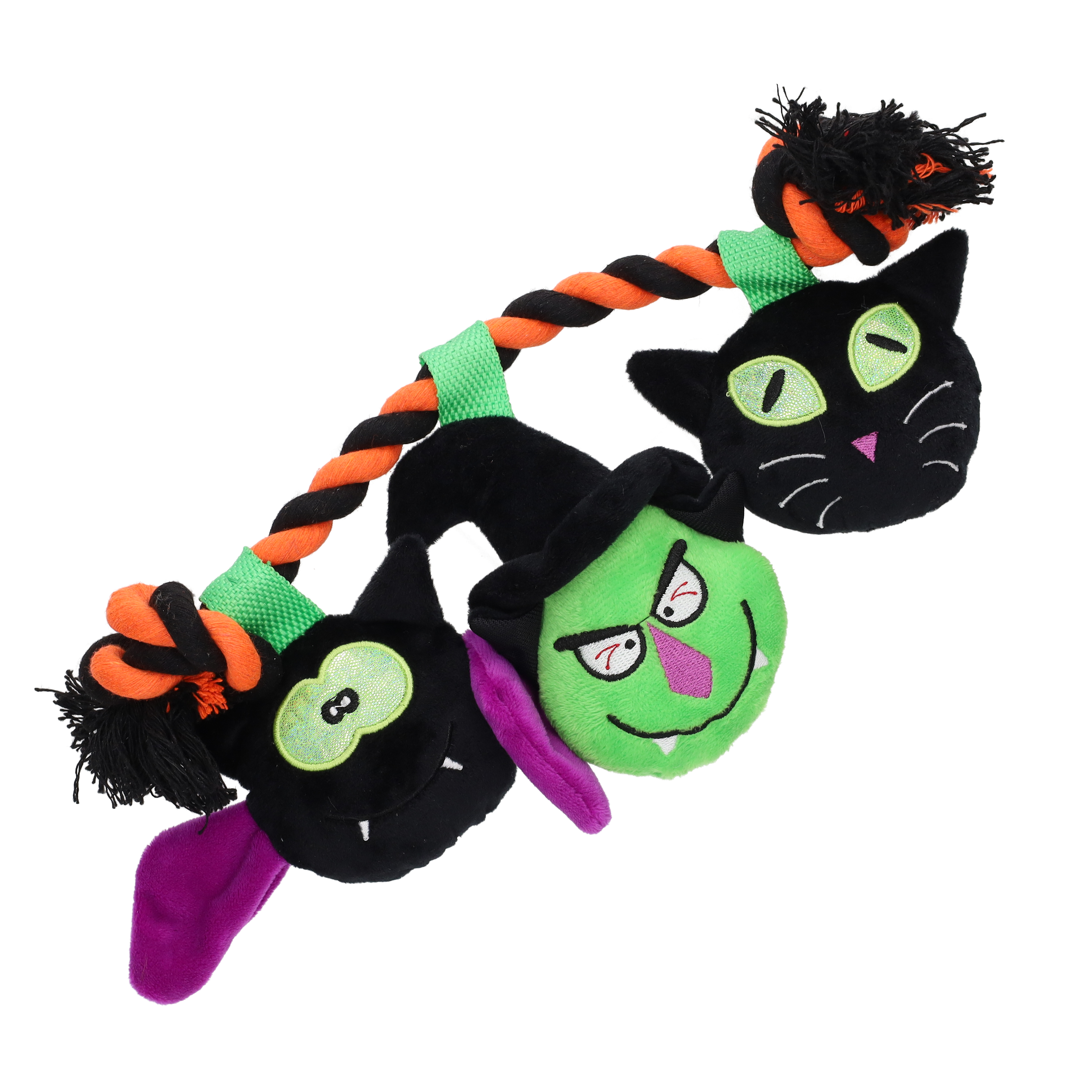 Smart Choice Squeaky Spooky Plush & Rope Dog Toy | Jollyes