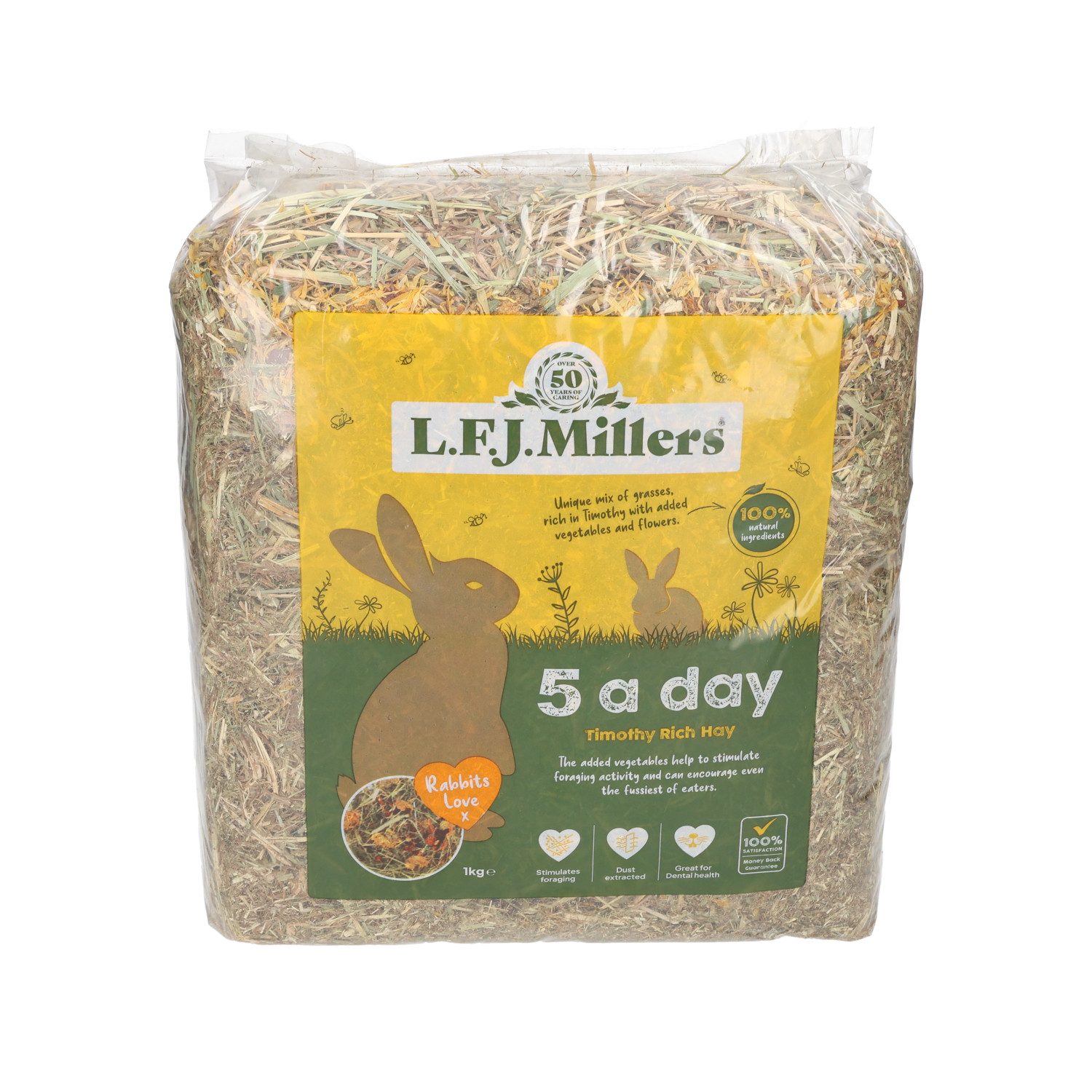 Natures Own 5 a Day Timothy Hay | Rabbit Food