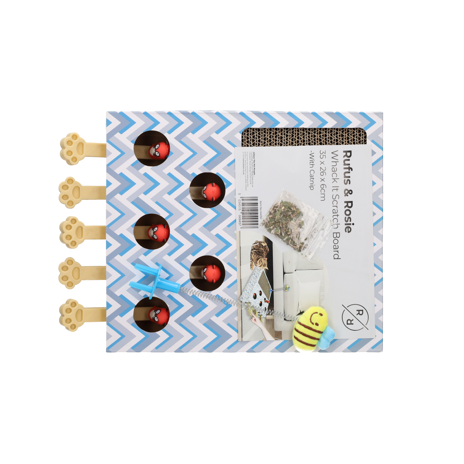 R & R Whack-It Scratch Mat | Cat Scratcher | Jollyes