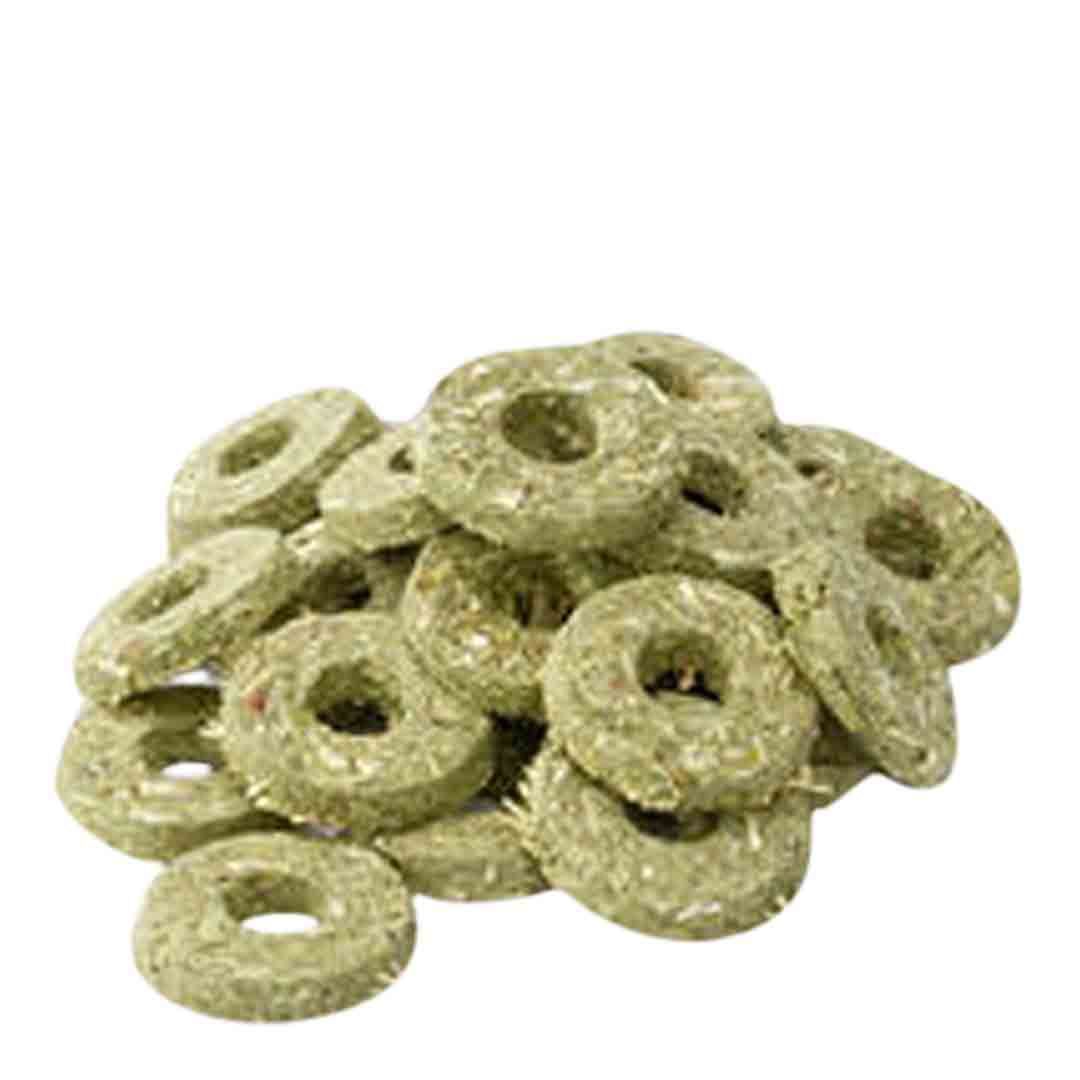 Selective Natural Rabbit Hay Meadow Loops 80g | Rabbit Food & Treats