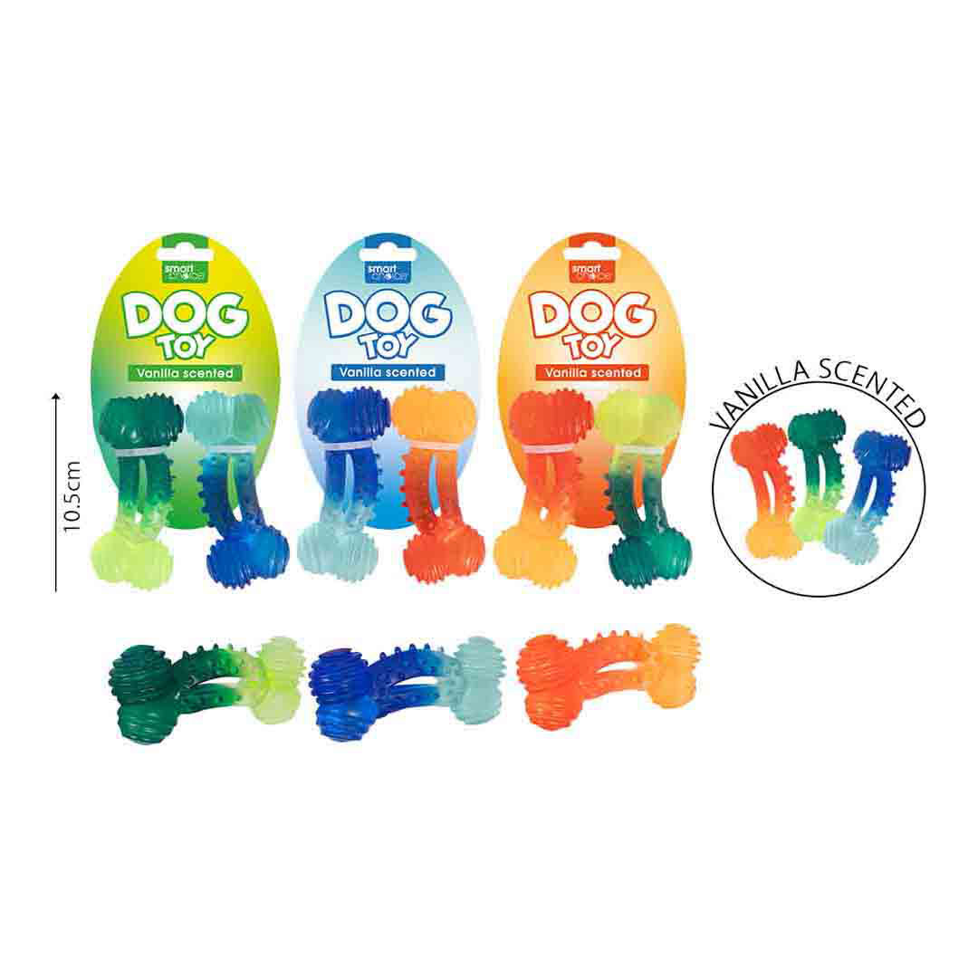 Smart Choice Vanilla Scented Ombre Bone Dog Toy | Jollyes