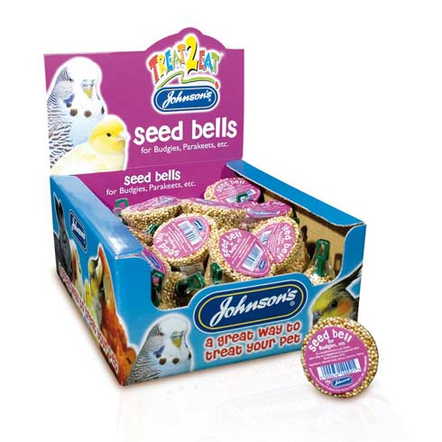 Johnson's Seed Bell For Budgies And Parakeets | Bird Treats