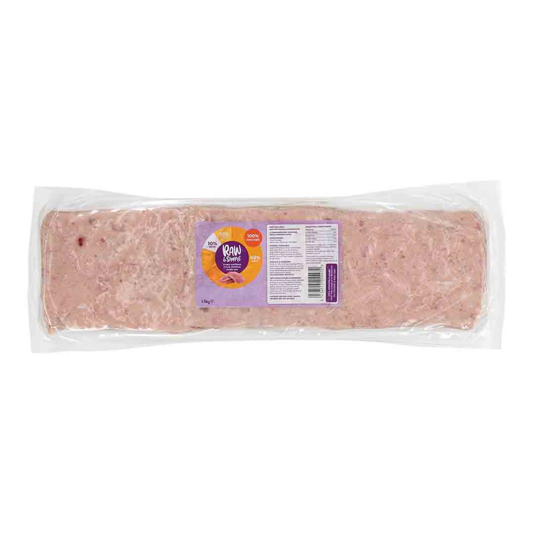 Raw and Simple Chicken Mince Raw Dog Food | Jollyes