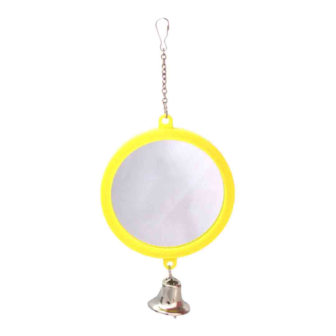Beaks | Double Sided Mirror and Bell on Chain | Large