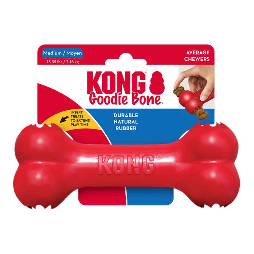 Kong | PK Goodie Bone | Rubber Dog Bone