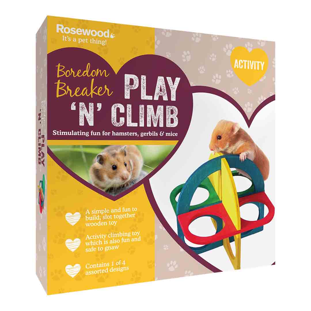 Rosewood | Boredom Breaker Rabbit Activity Toy Play ‘N’ Climb Kit