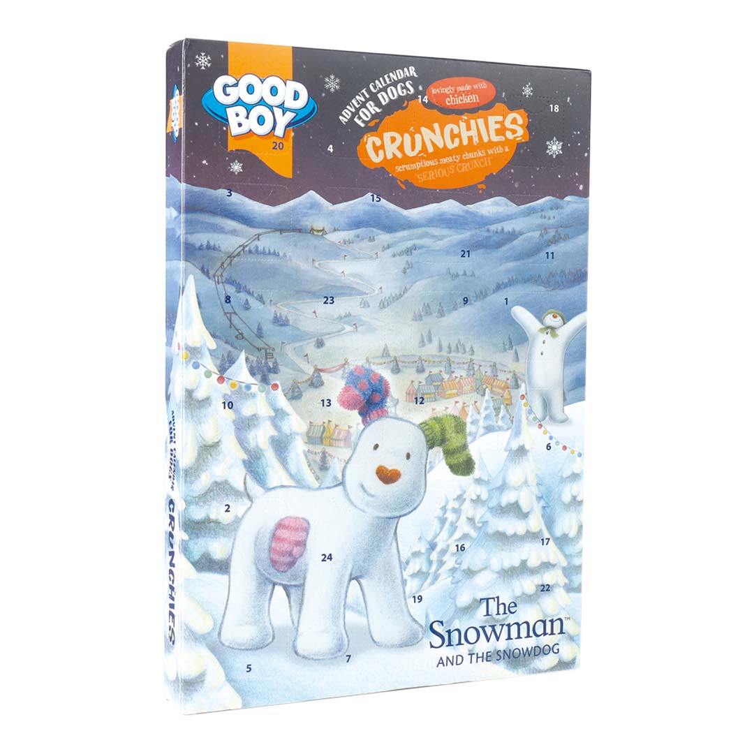 The Snowman & The Snowdog Crunchie Advent Calendar | Dog Treats