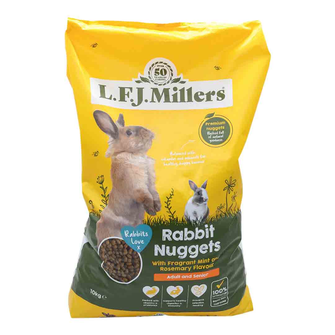 LFJ Millers Rabbit Nuggets 10 KG | Rabbit Food