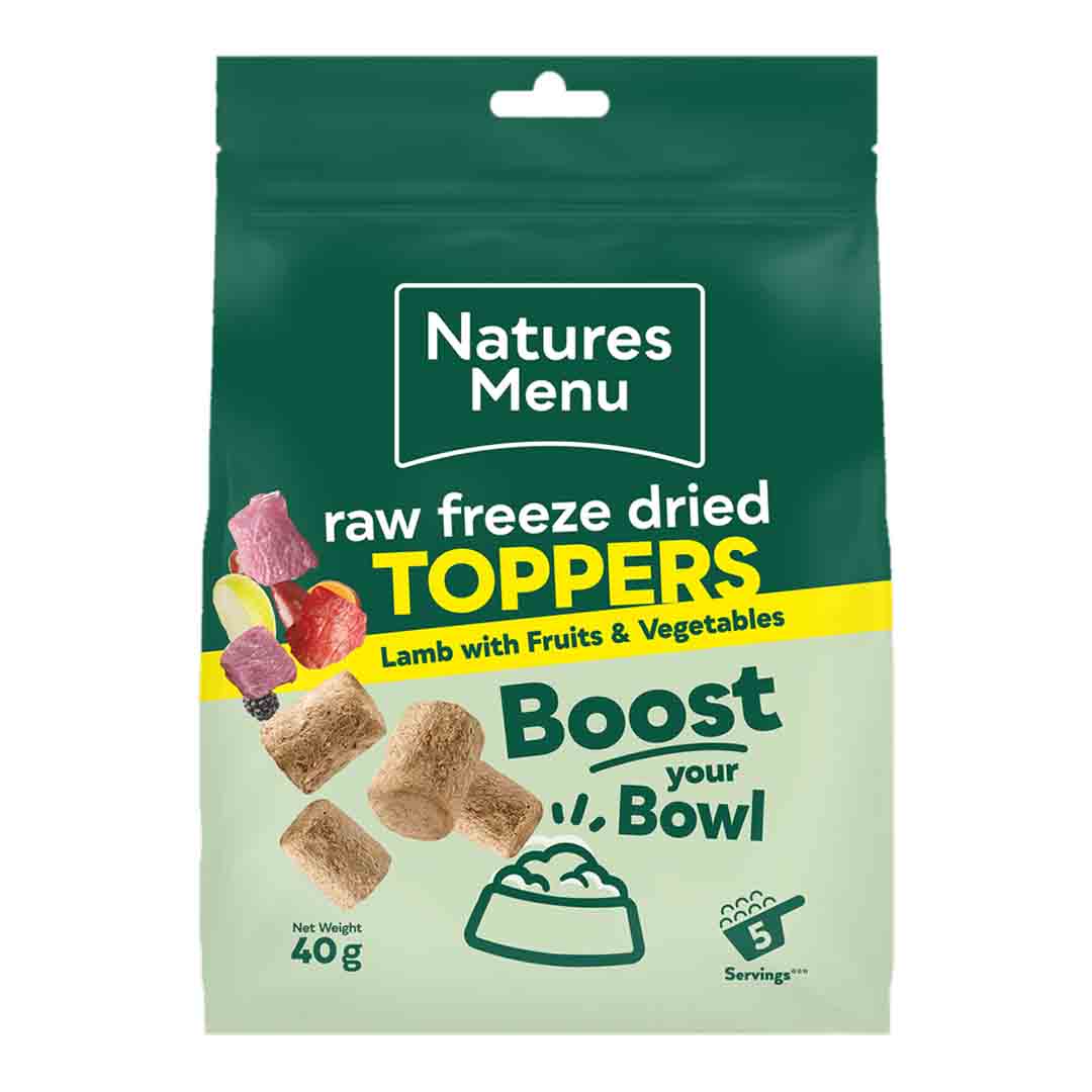 Natures Menu Freeze Dried Lamb Topper 40g | Jollyes