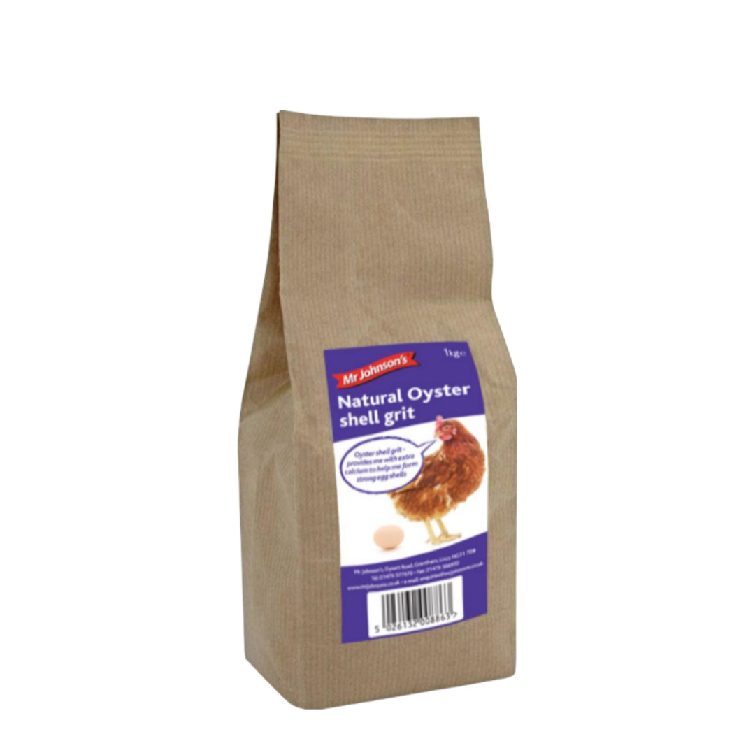 Mr. Johnson's Natural Oyster Shell Grit | Chicken Feed
