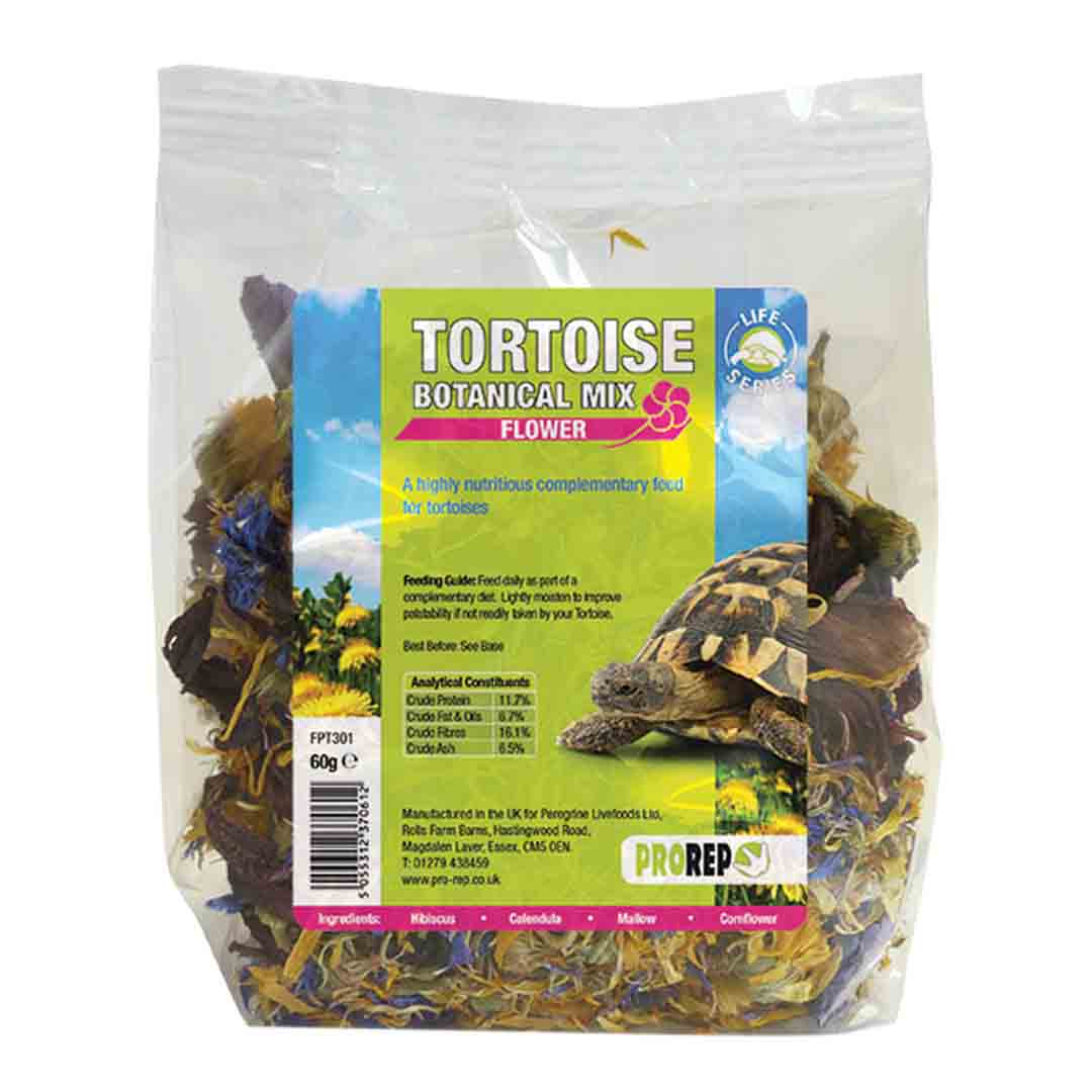 Prorep Tortoise and Turtle Food | Flowers