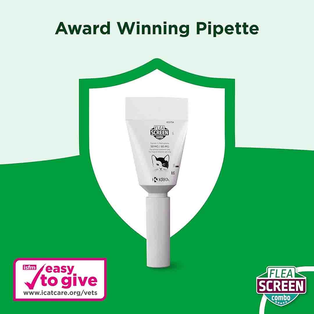 Flea Screen Combo Large Dog (20-40kg) 3 Pipettes Spot On Fleas, Flea ...