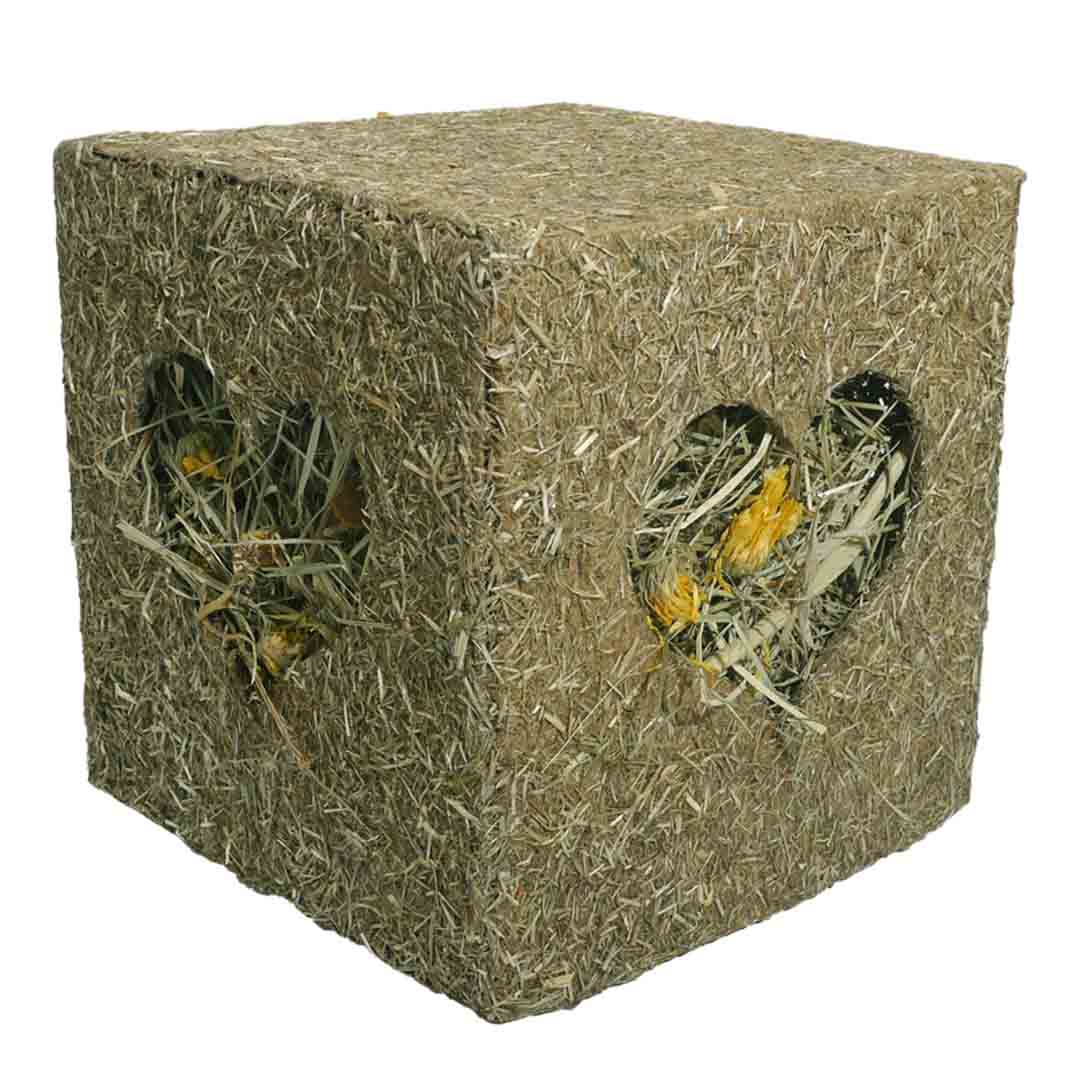 Rosewood I Love Hay Cube Large | Cages & Accessories
