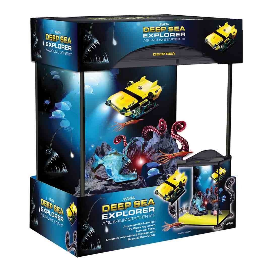 Marina | Deep Sea Explorer Aquarium Stater Kit | Fish Tank