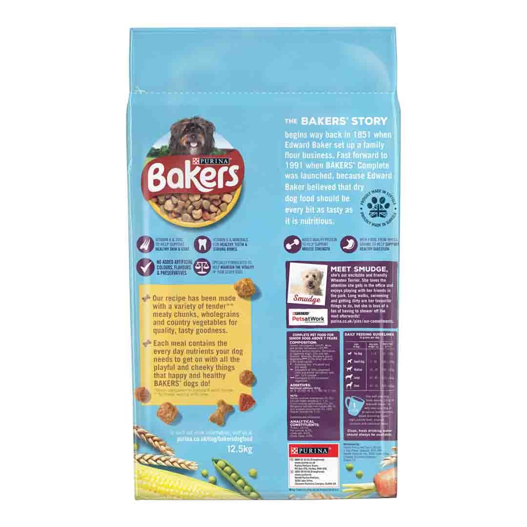 Bakers Senior Dog Chicken with Country Vegetables | Dry Dog Food