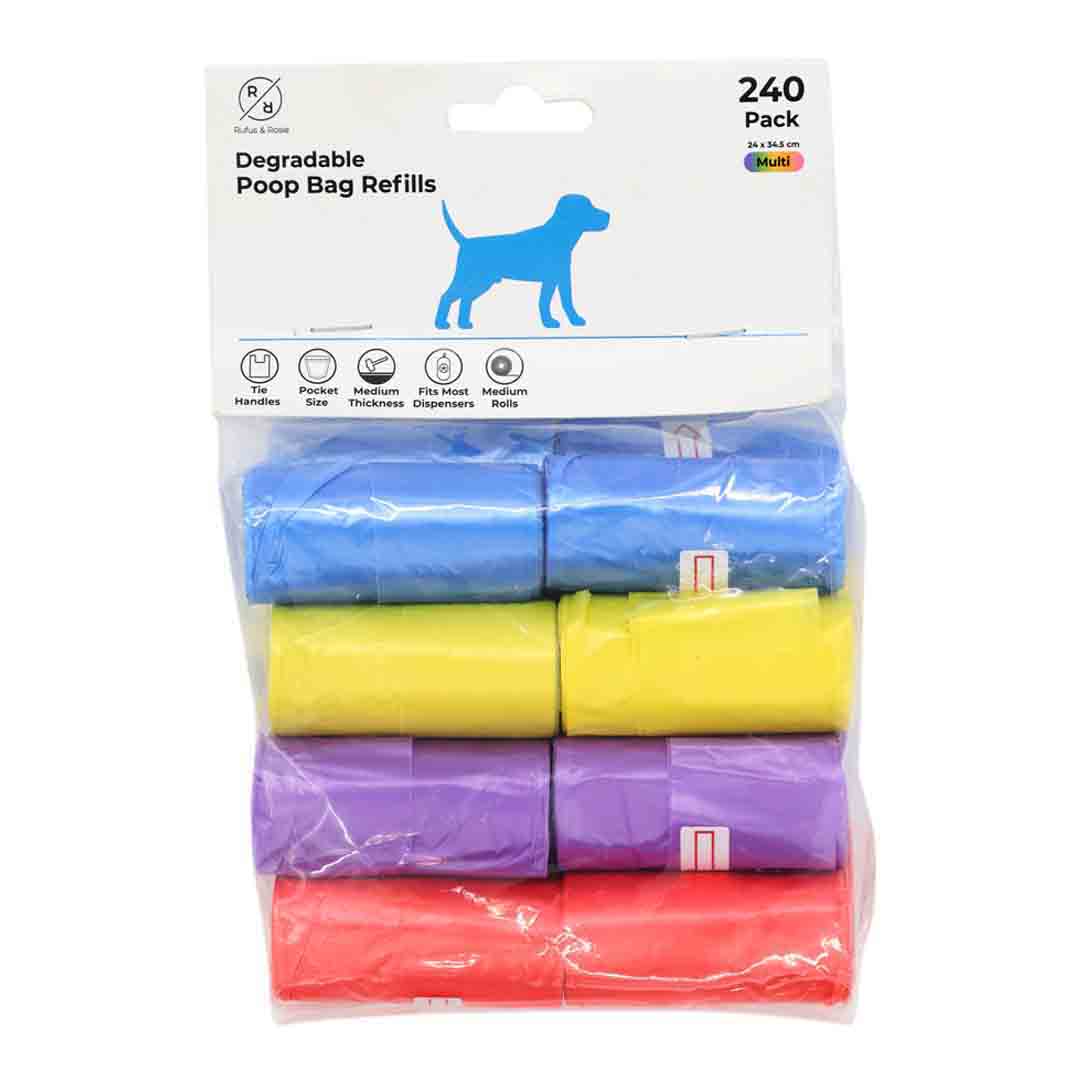R&R Multi Poop Bag Refills | Dog Waste Bags