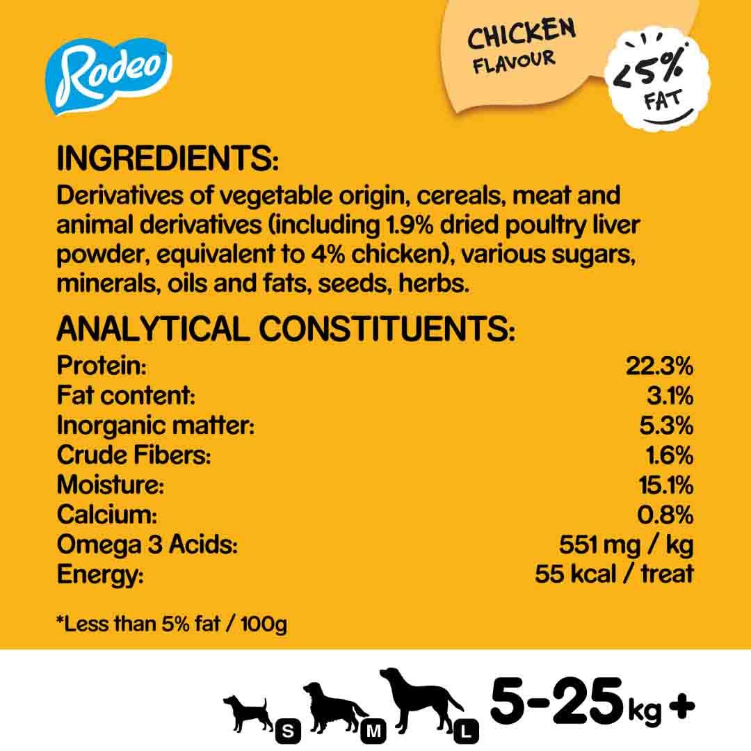Pedigree Rodeo Dog Treats with Chicken 7 Sticks | Dog Chews