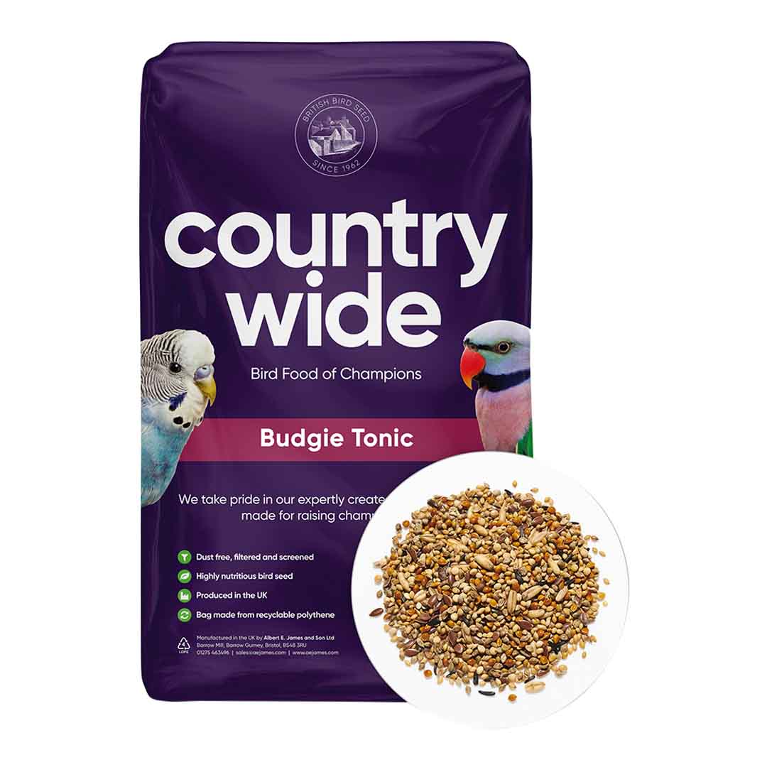 Countrywide | Budgie Tonic Bird Food | 15 kg
