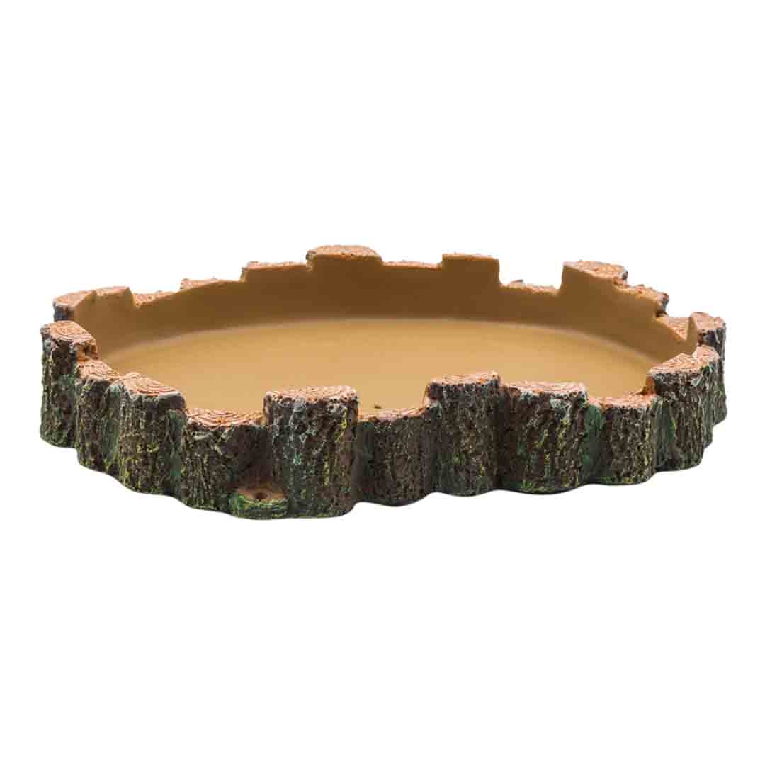 ProRep Rustic Log Pool Reptile Terrarium Accessory | Jollyes
