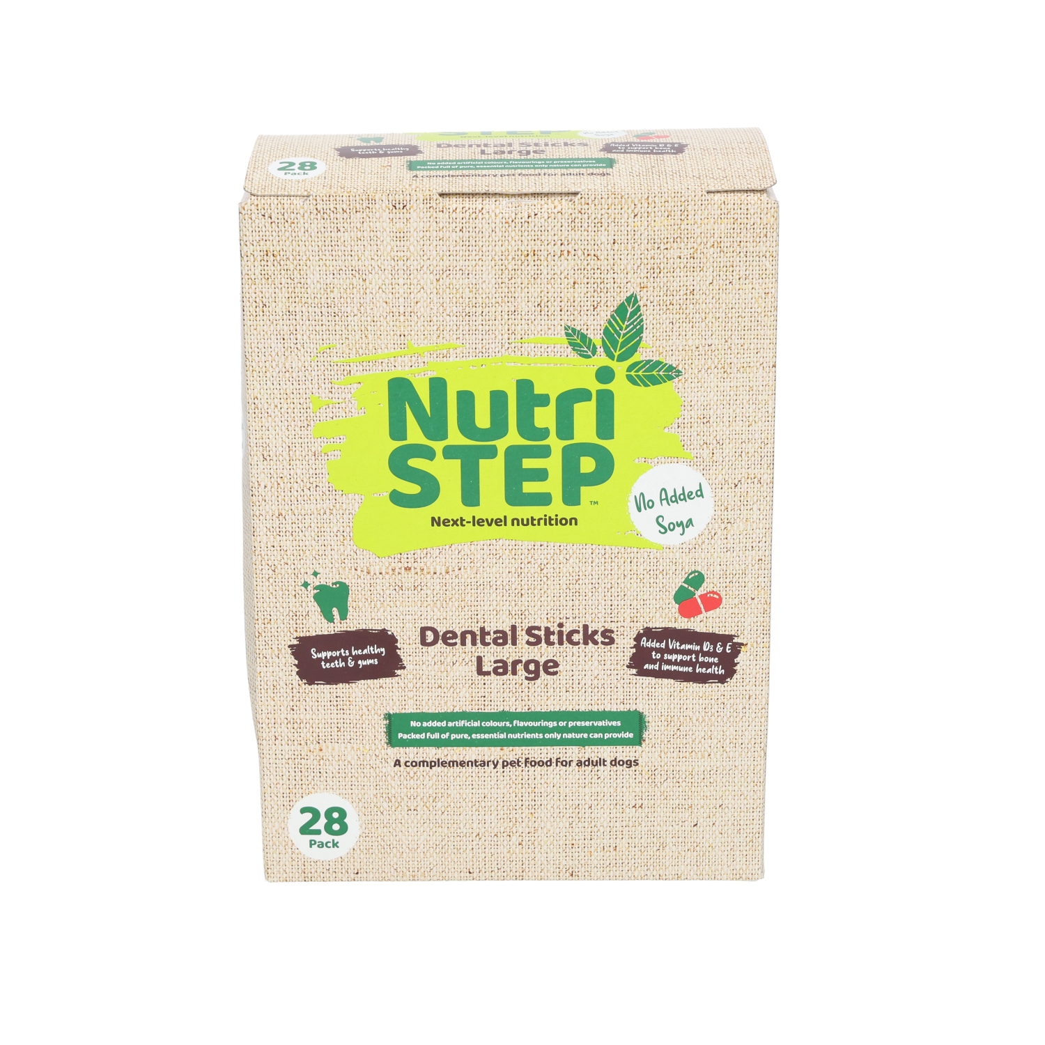 NutriStep Mega Pack Dental Sticks Large 28 Pack | Jollyes