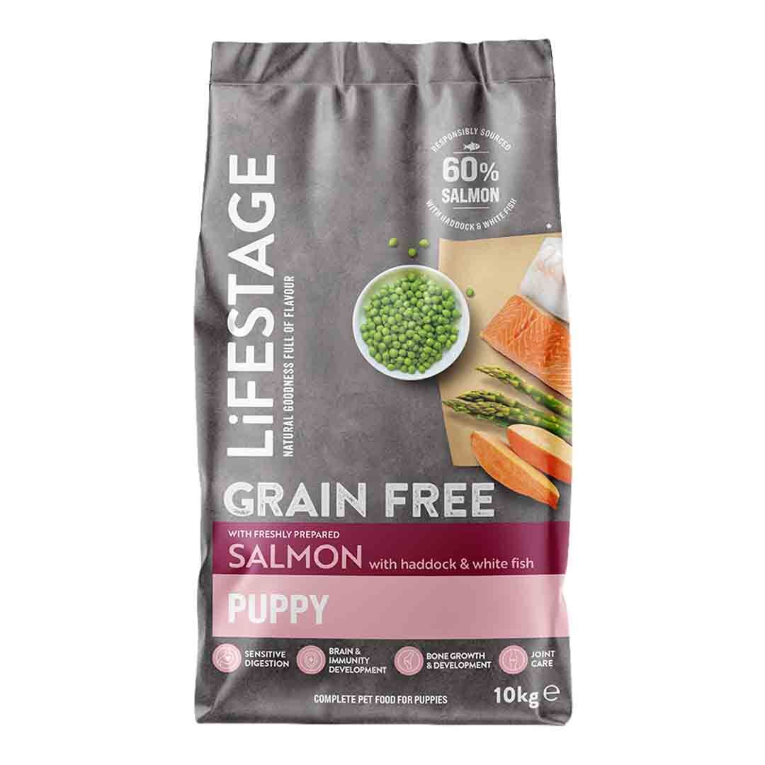 Lifestage | GF Salmon with haddock Puppy Food | 10 kg