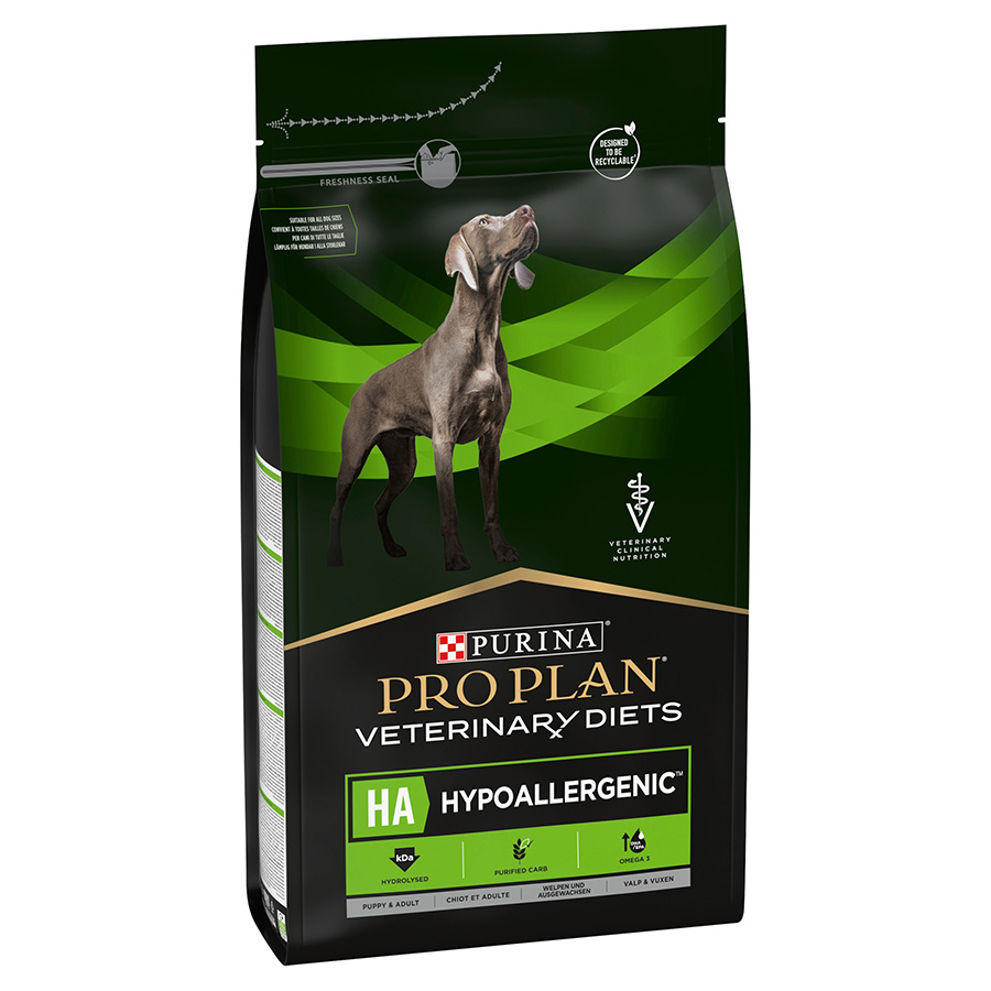 Pro Plan Veterinary Diets HA Hypoallergenic Dry Dog Food 3kg | Jollyes