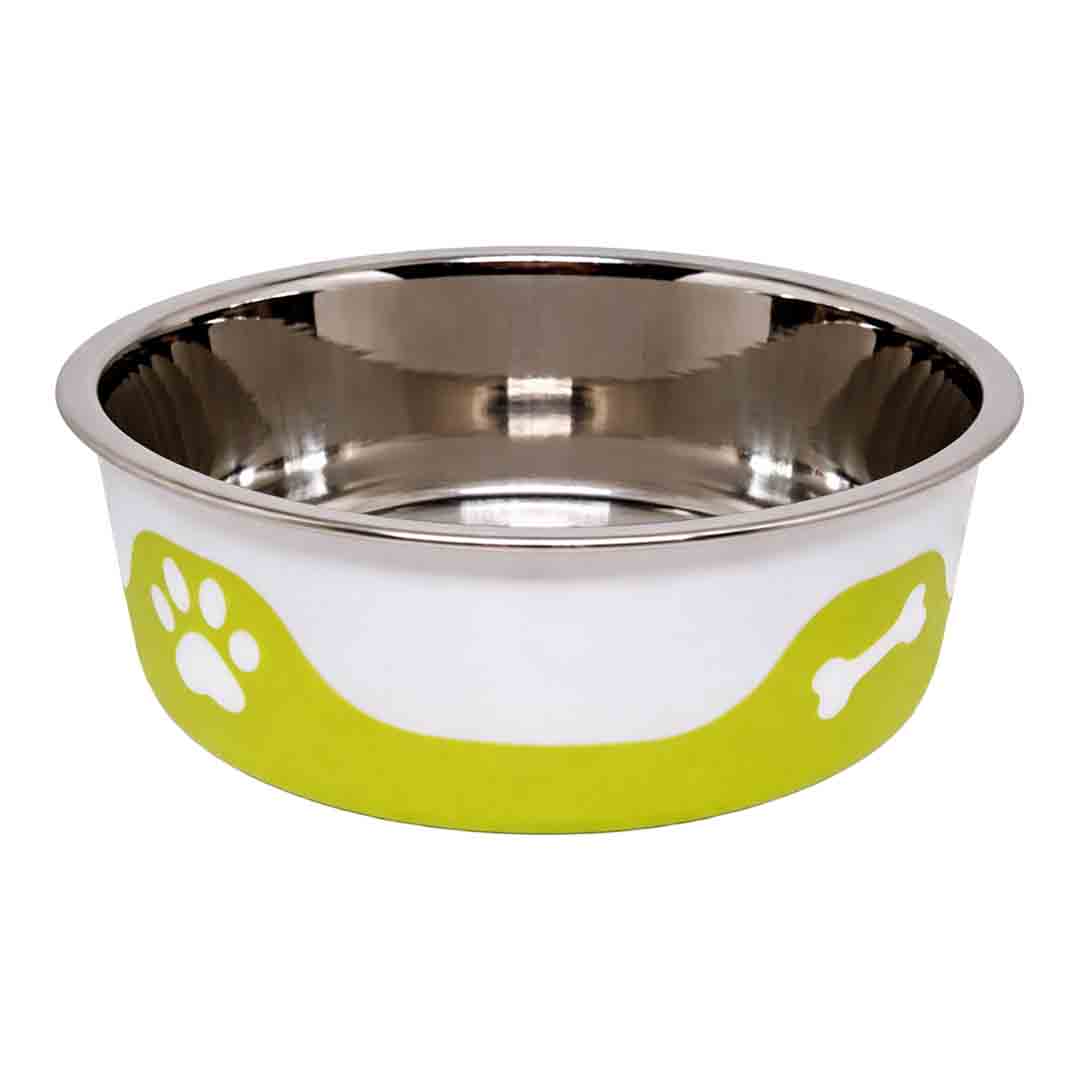 Thermacool Olive Green Dog Bowl Small | Jollyes Pets