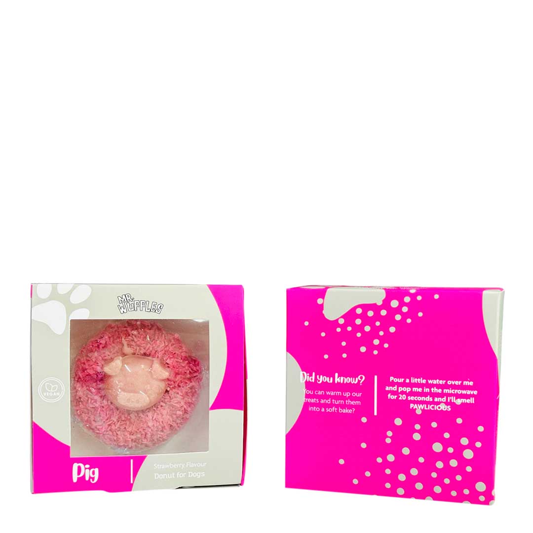 Mr Wuffles Pig Woofnut | 70 g | Dog Treat