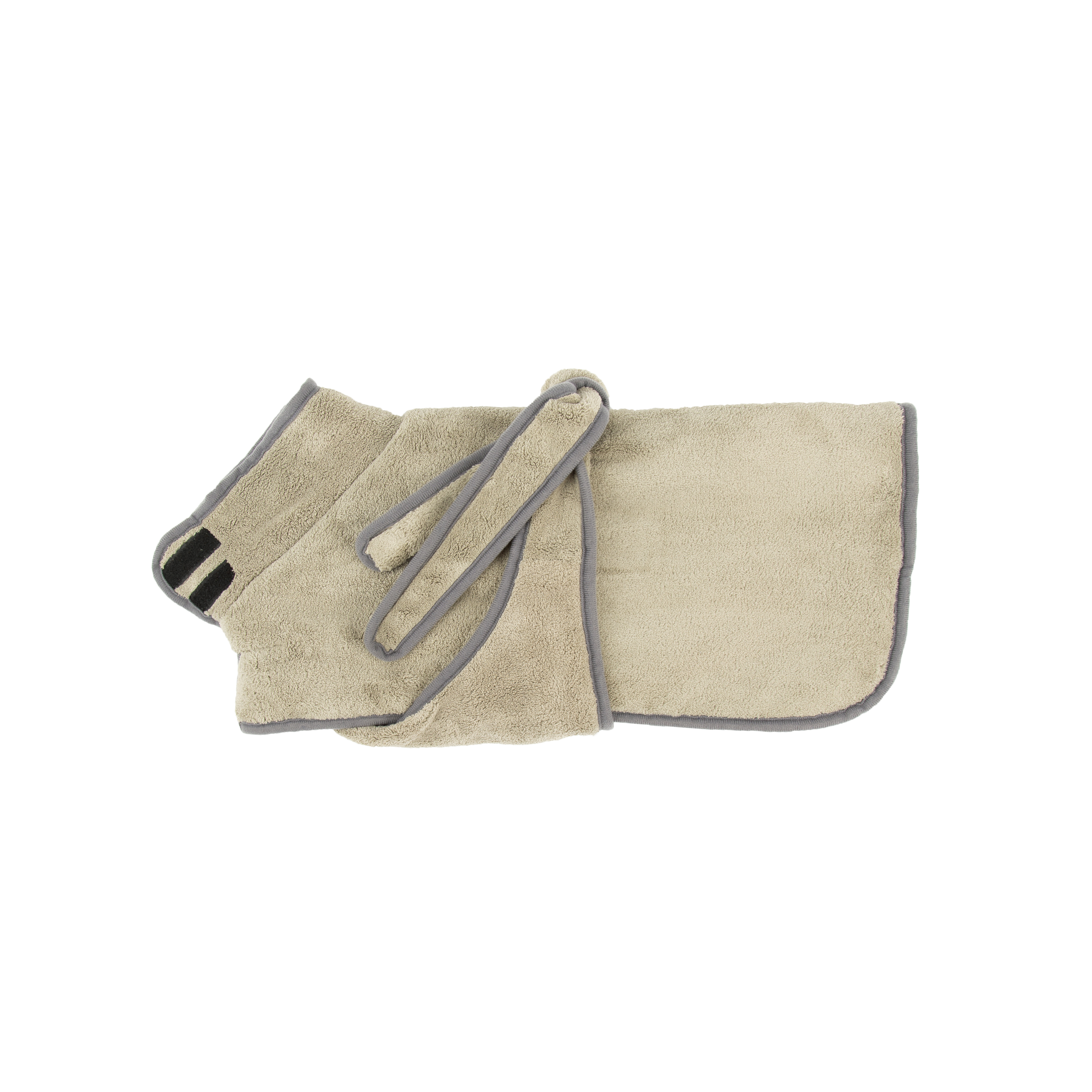 Scruffs Expedition Deluxe Dog Drying Robe Khaki Small | Jollyes