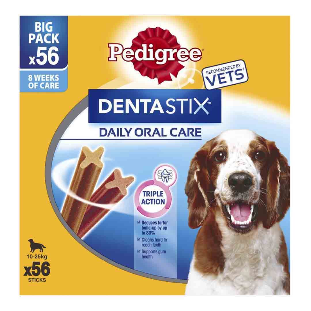 Pedigree Dentastix for Medium Dogs 56 pack | Dog Chews