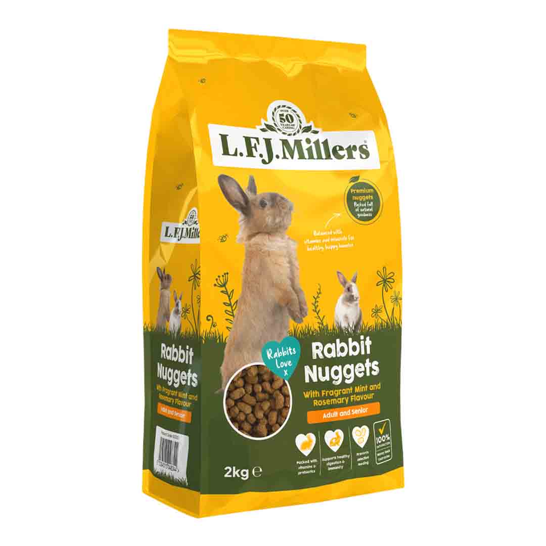 LFJ Millers Rabbit Nuggets 2 KG | Rabbit Food