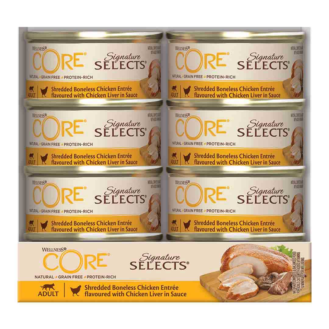 Wellness CORE® Signature Selects Shredded Boneless Chicken Entree with ...