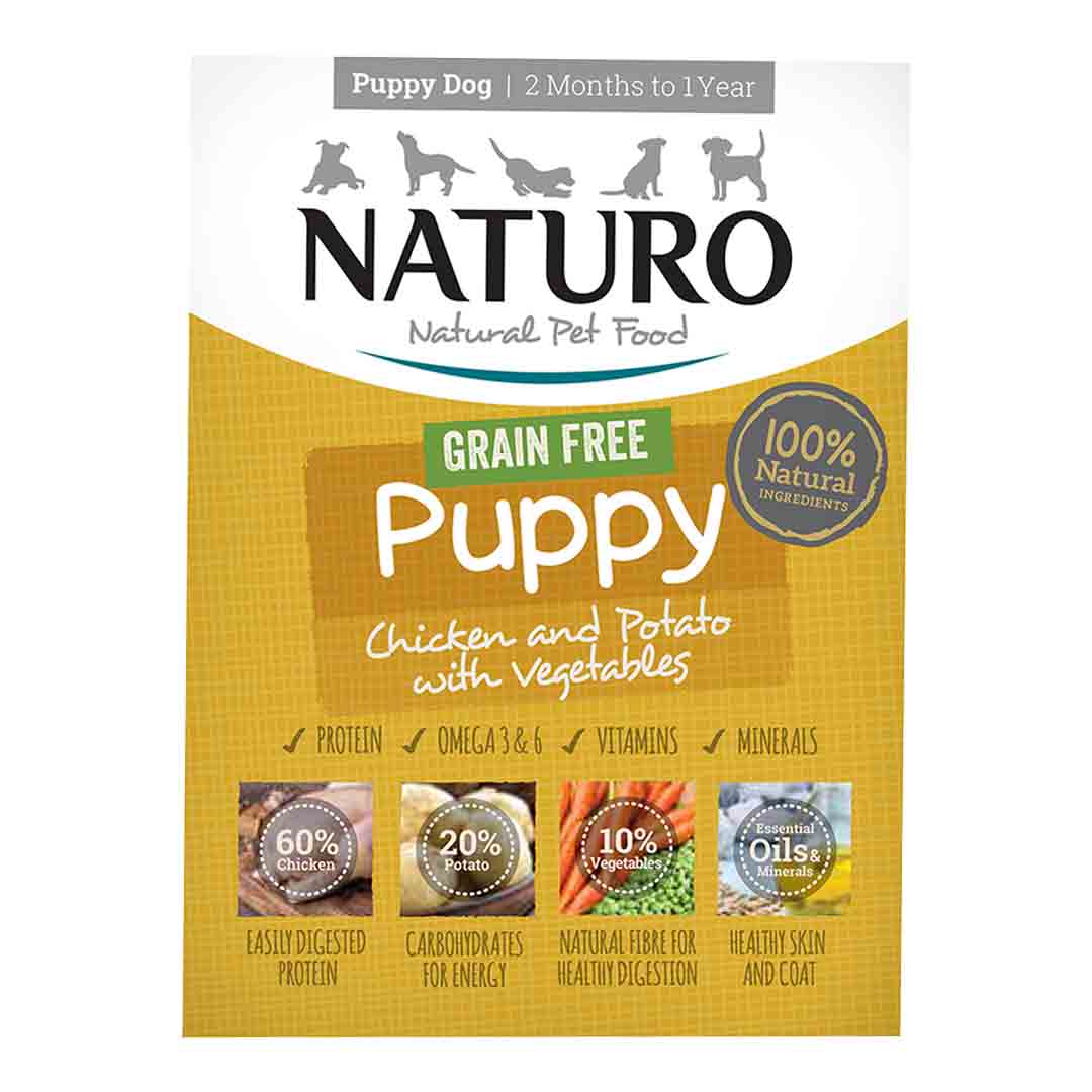Naturo Puppy Food with Chicken & Vegetables | 150 g
