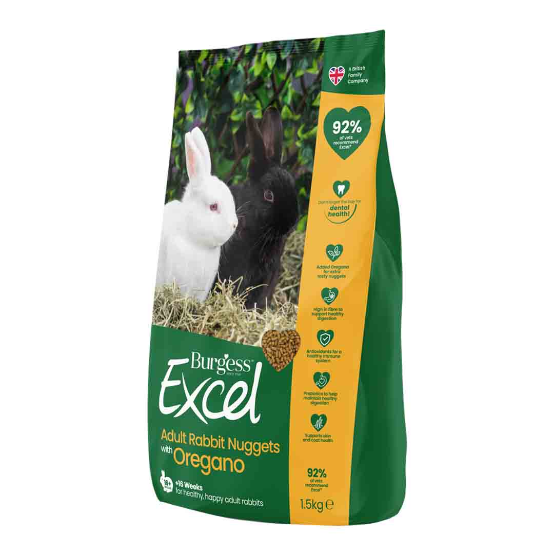 Burgess Excel Rabbit Adult with Oregano | Small Animal Food